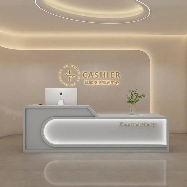 Cashier Lectern Bar Counter Reception Restaurant Tables Bar Cash ...