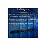 STARTECH 1U Server Rack Cable-Management Panel - Walmart.com