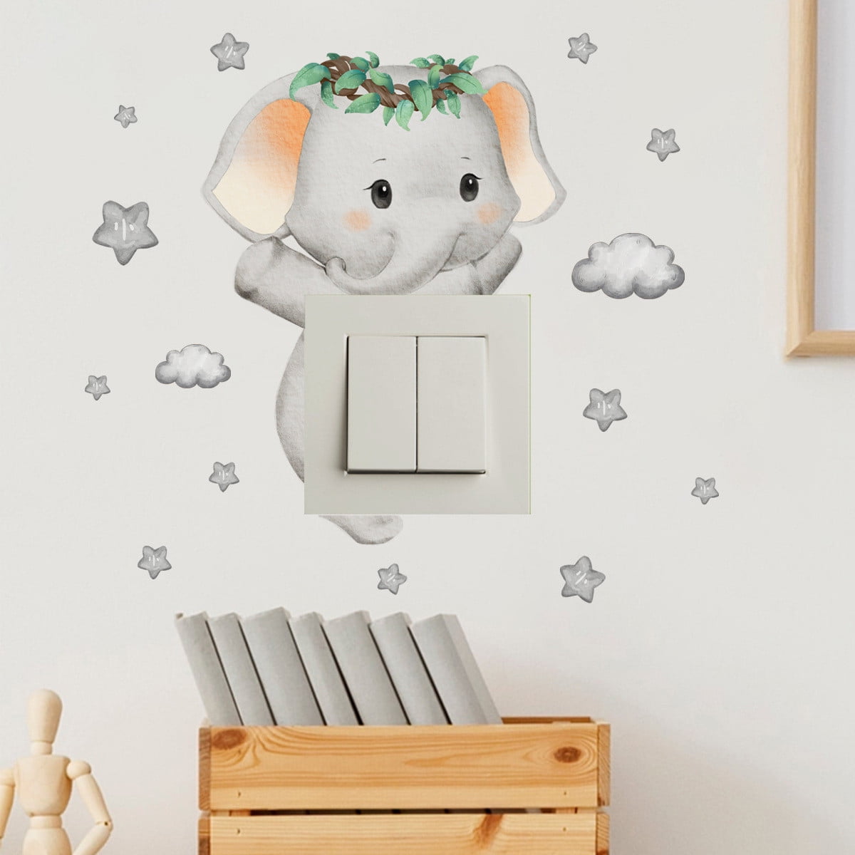 Click here for Vaidha Small Star Wall Stickers Stickers Backgroun... prices