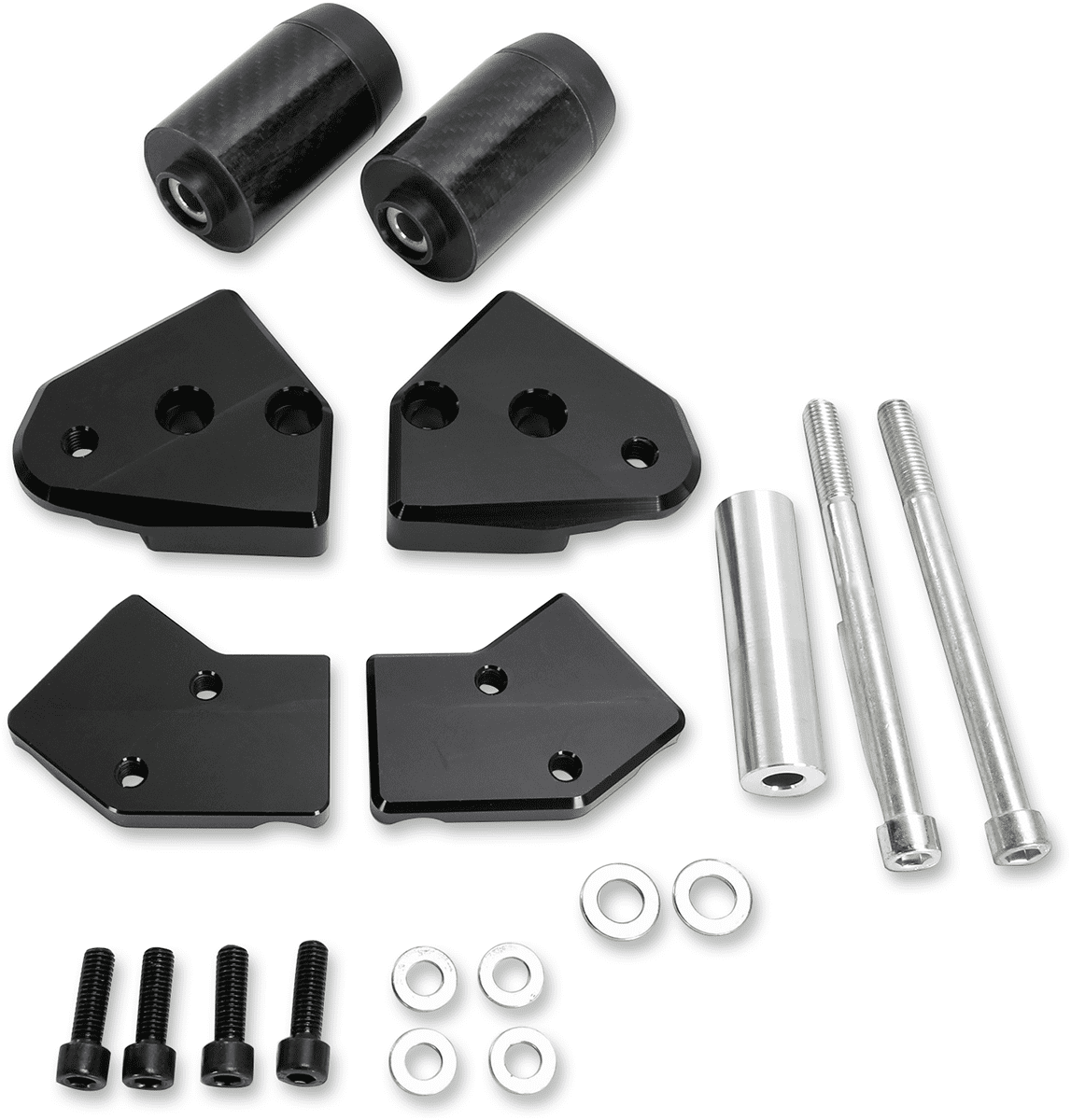POWERSTANDS RACING Frame Slider Set Carbon 03-00921-41 - Walmart.com