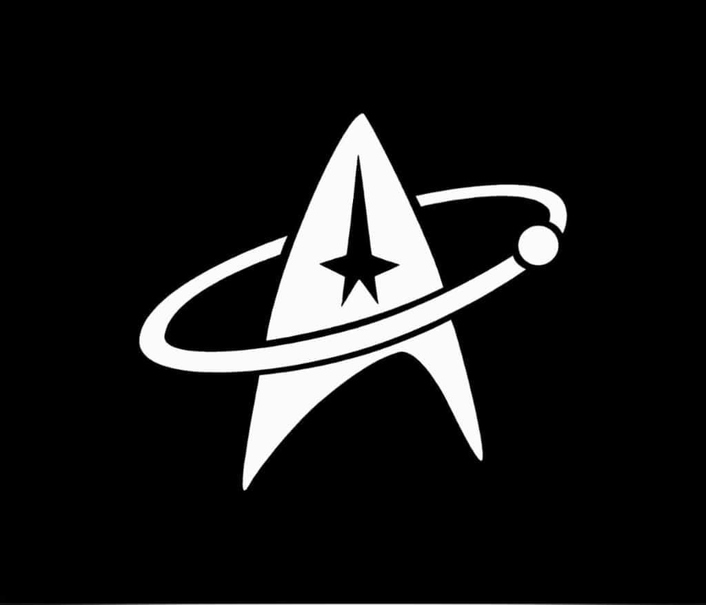 Star Trek Orbit Inspired Decal Sticker | 7-Inches By 6.1-Inches | White ...