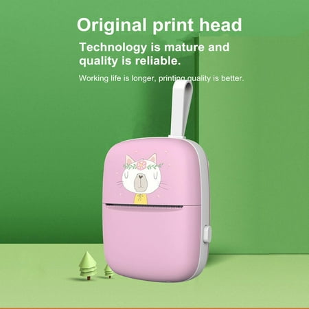 Portable Bluetooth USB Thermal Printer Photo Label Printing Mobile ...