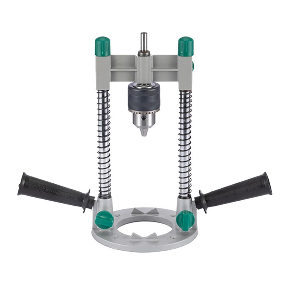 QXKE 1.5-13mm Hand Electric Drill Bracket Guide Pipe Drill Holder Stand ...