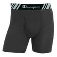 Champion Men's Medium Boxer Brief 5-pack - Black, Gray, Blue, Moisture ...