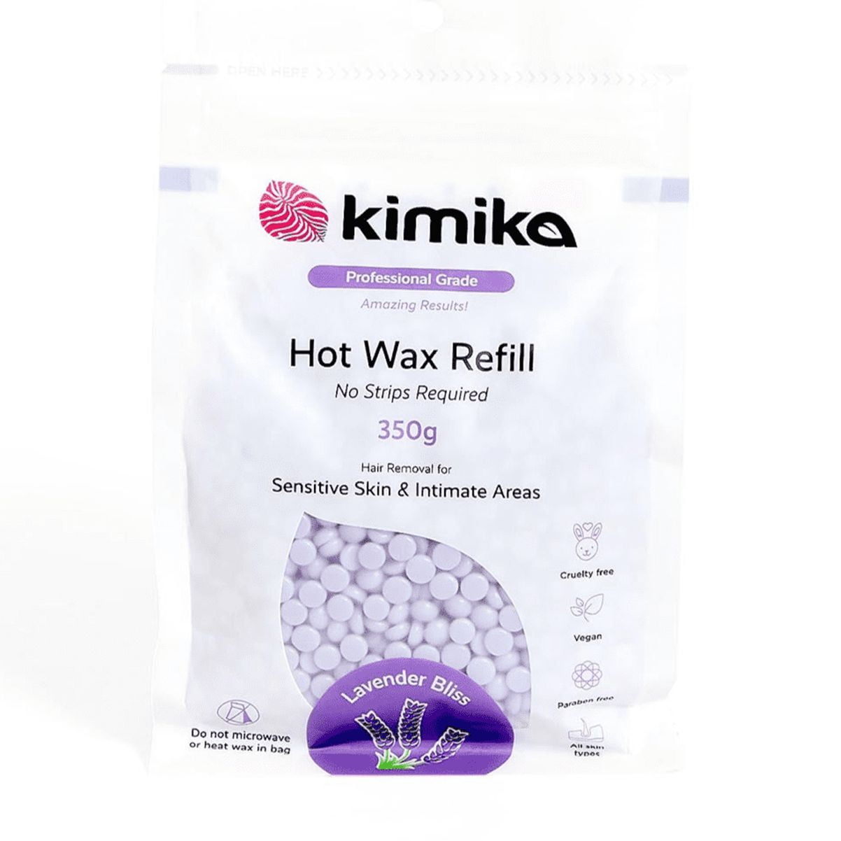 Click here for Kimika Beauty Pro Hot Wax Beads Refill Bag Lavende... prices