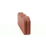 Pavestone 12" Straight Scallop Red Concrete Edger - Walmart.com