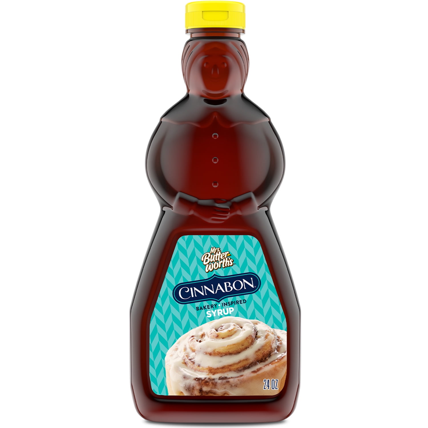 Mrs. Butterworth's Cinnabon Bakery Inspired Flavored Syrup, 24 fl oz ...