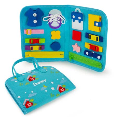 Boley Felt PLAYBOARD: Foldable Felt Busy Board with Fidget Activities ...