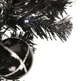 Northlight Pre-Lit Battery Operated Black Pine Artificial Christmas ...