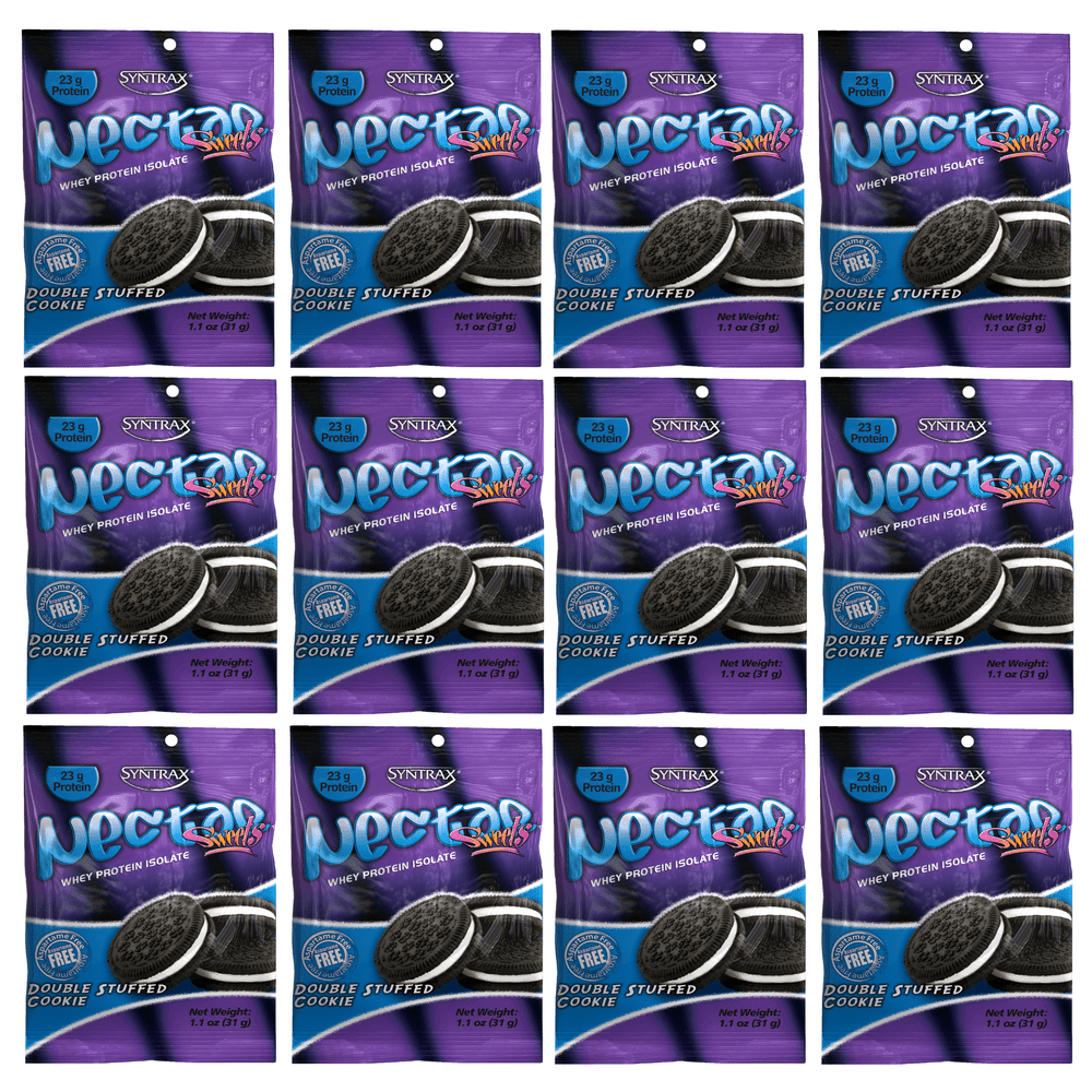 Syntrax Nectar Protein Powder Trial Sizes (12-Pack) - 15 flavors to ...