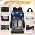 chaqlin Blue Golf Ball Print Boys Backpacks 3pcs/set School Bag ...