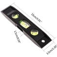 2 magnetic torpedo level gauges and 3 spirit level bubble torpedo ...