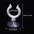 50 Pack Christmas Window Candle Holder Clamps, Suction Cup Candle ...