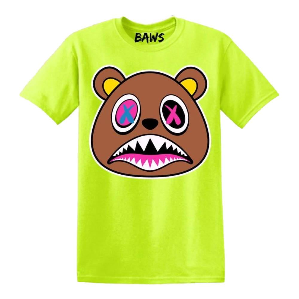 Baws Crazy Baws T-Shirt Safety Yellow - Walmart.com