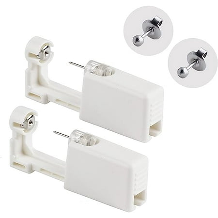 Set of 2 Ear Piercing Guns, Sterile Disposable Ear Piercing Gun with ...