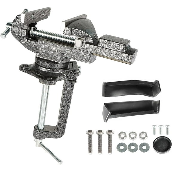 BENCH WIZARD Stalwart Portable Vice | Vacuum Base Stability | 360 ...