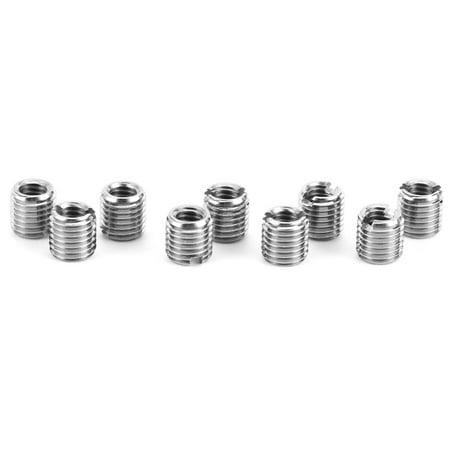 Cergrey 10Pcs Repair Nut Fine Thread Expansion Stainless Steel Insert ...