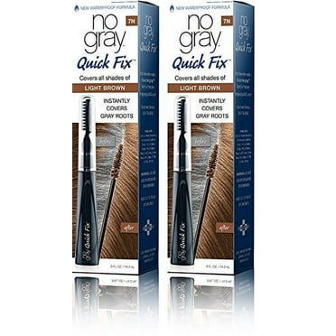 No Gray Quick Fix Light Brown - Walmart.com