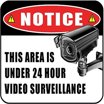 Warning Video And Audio Surveillance In Use Sign - Walmart.com