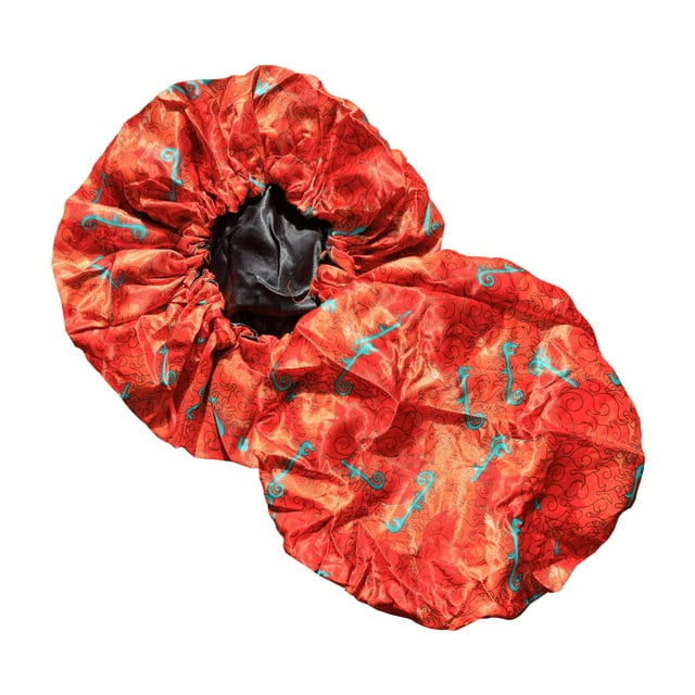 Silky Design Bonnet with Elastic Soft Band Adjustable Women and Men ...