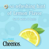 Frosted Lemon Cheerios Cereal, Gluten Free, Limited Edition, Family ...