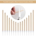 24-Count Birthday Candles - Long Thin Cake Candles Slow Burning Candles ...