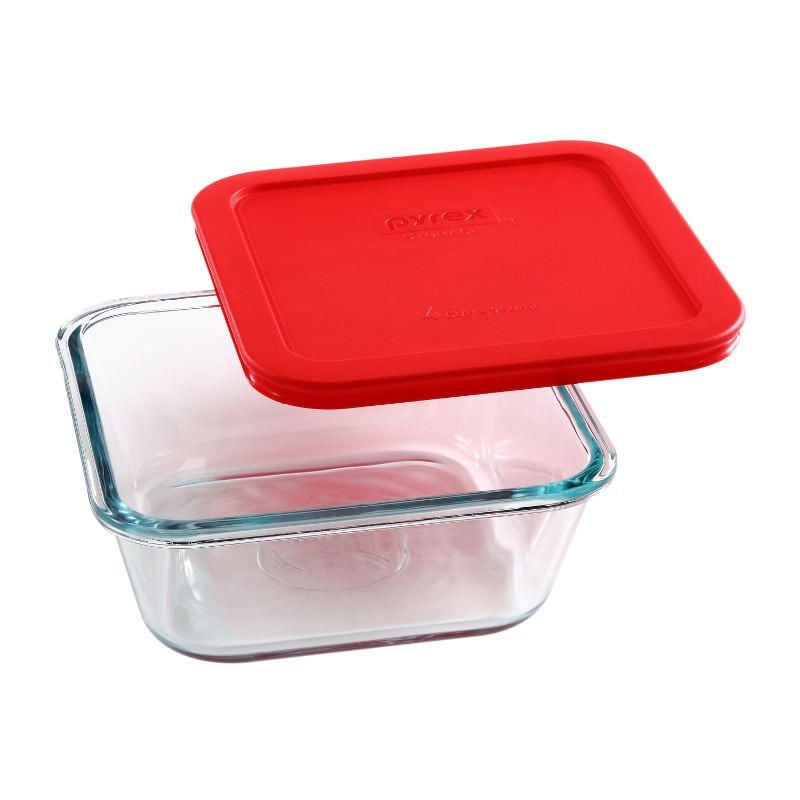 Click here for Pyrex Simply Store 4cup/950ml Square Red prices