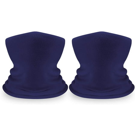 Neck Warmer for Kids, Fleece Neck Gaiters 2 Pack for Boys Girls Youth ...