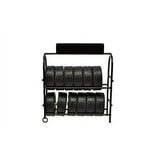Metal Tire Rack with Rims and Tires for 1/24 Scale Models by American ...