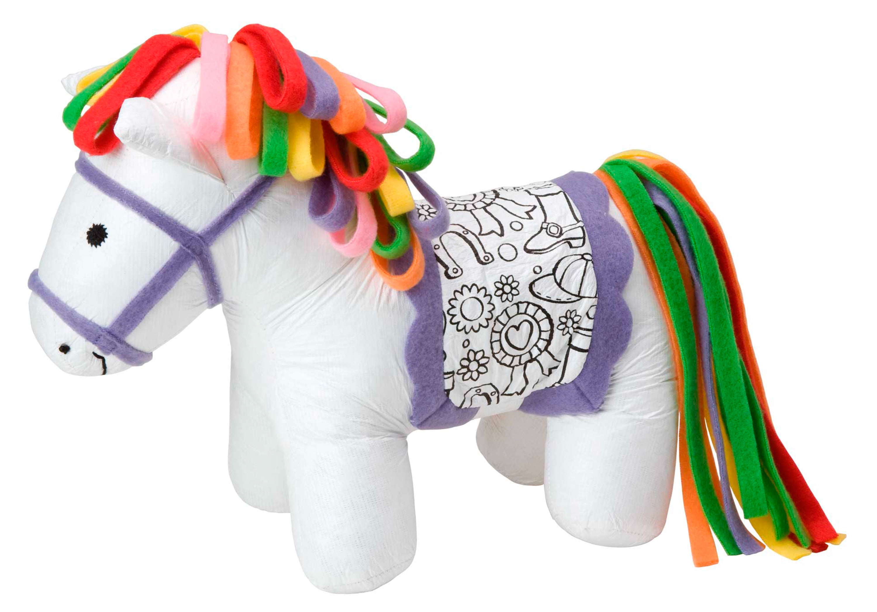 Color & Cuddle Washable Kit-Pony - Walmart.com