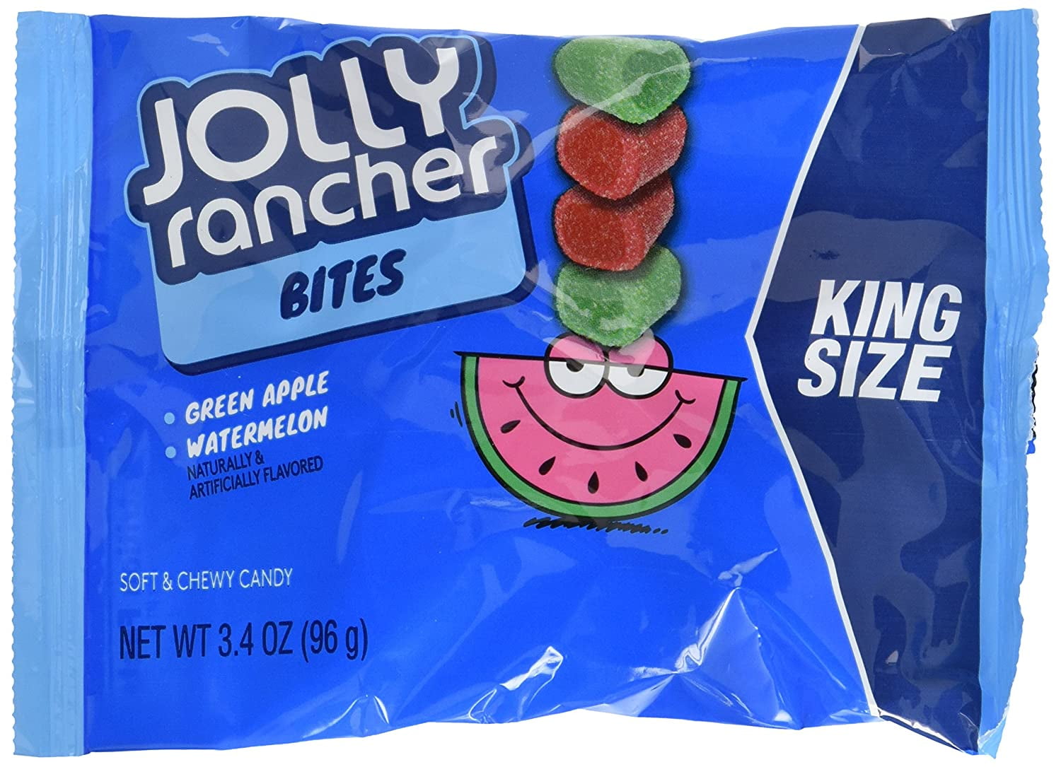 Buy JOLLY RANCHER Chewy Candy Bites, Bulk Bag, Green Apple, Watermelon ...