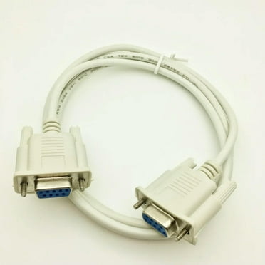 DB9 Serial Extension Cable, Male/Female, 25-ft. (7.6-m) - Walmart.com