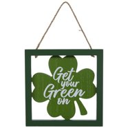 Welcome Clover St. Patrick's Day Wood Wall Decoration Home Decor ...