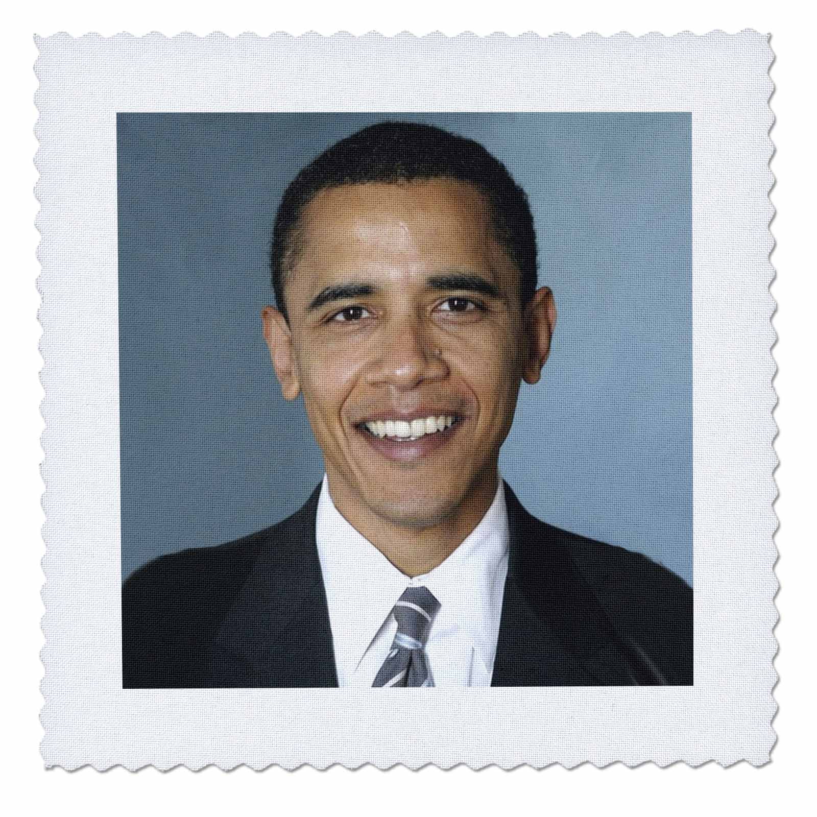 3dRose Obama Barack - Quilt Square, 10 by 10-inch - Walmart.com