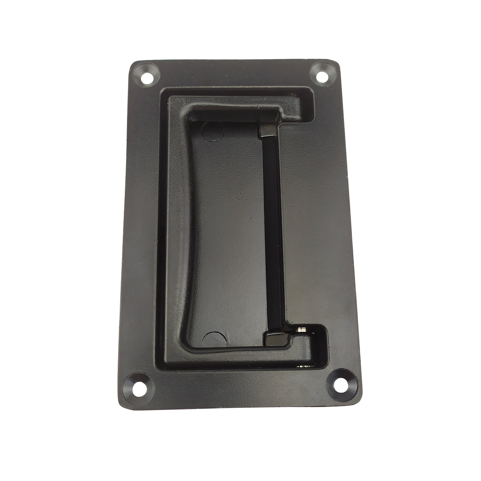 Buy Zinc Alloy Recessed Pull Handles Container Handle Black Flush Lift ...
