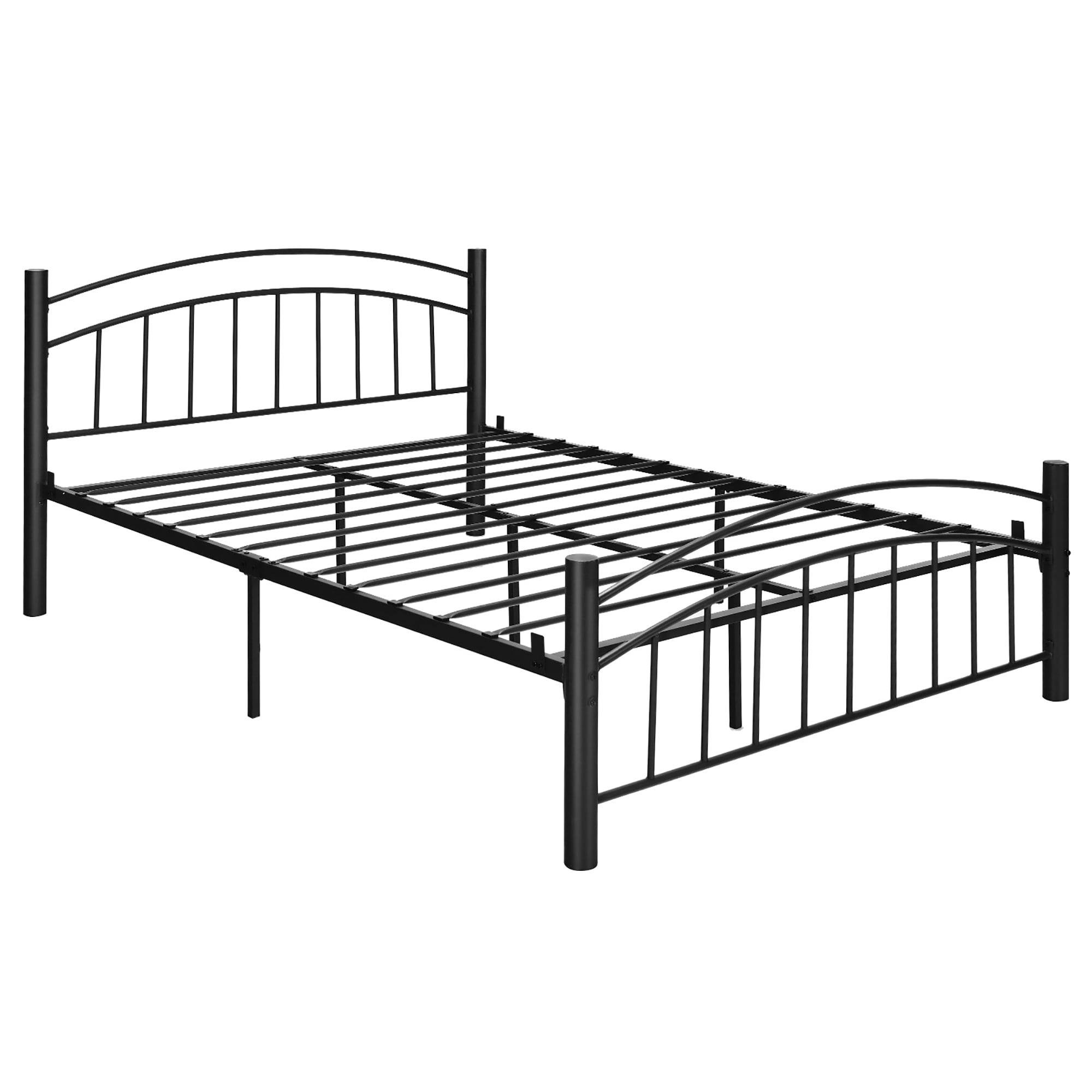 Click here for Costway Queen Size Metal Platform Bed Frame Headbo... prices