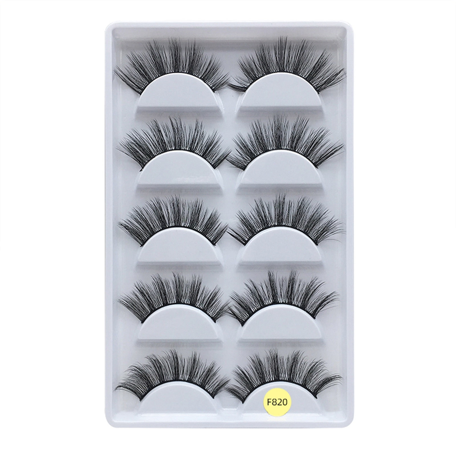 Click here for Dianli Natural Thick False Eyelashes 5 Pairs Of Mi... prices