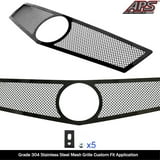 2013-2014 Cadillac Ats Logo Show Stainless Steel Black Powder Coated ...