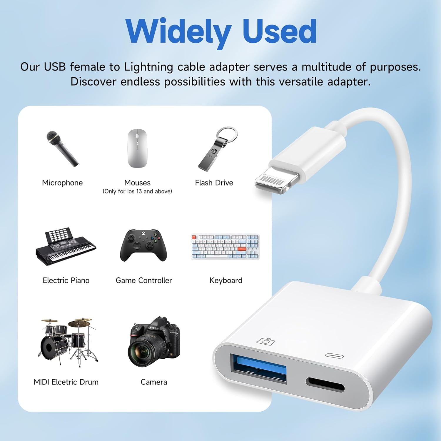 Click here for Unbranded Otg Hub With Single Usb Port - Lightning... prices