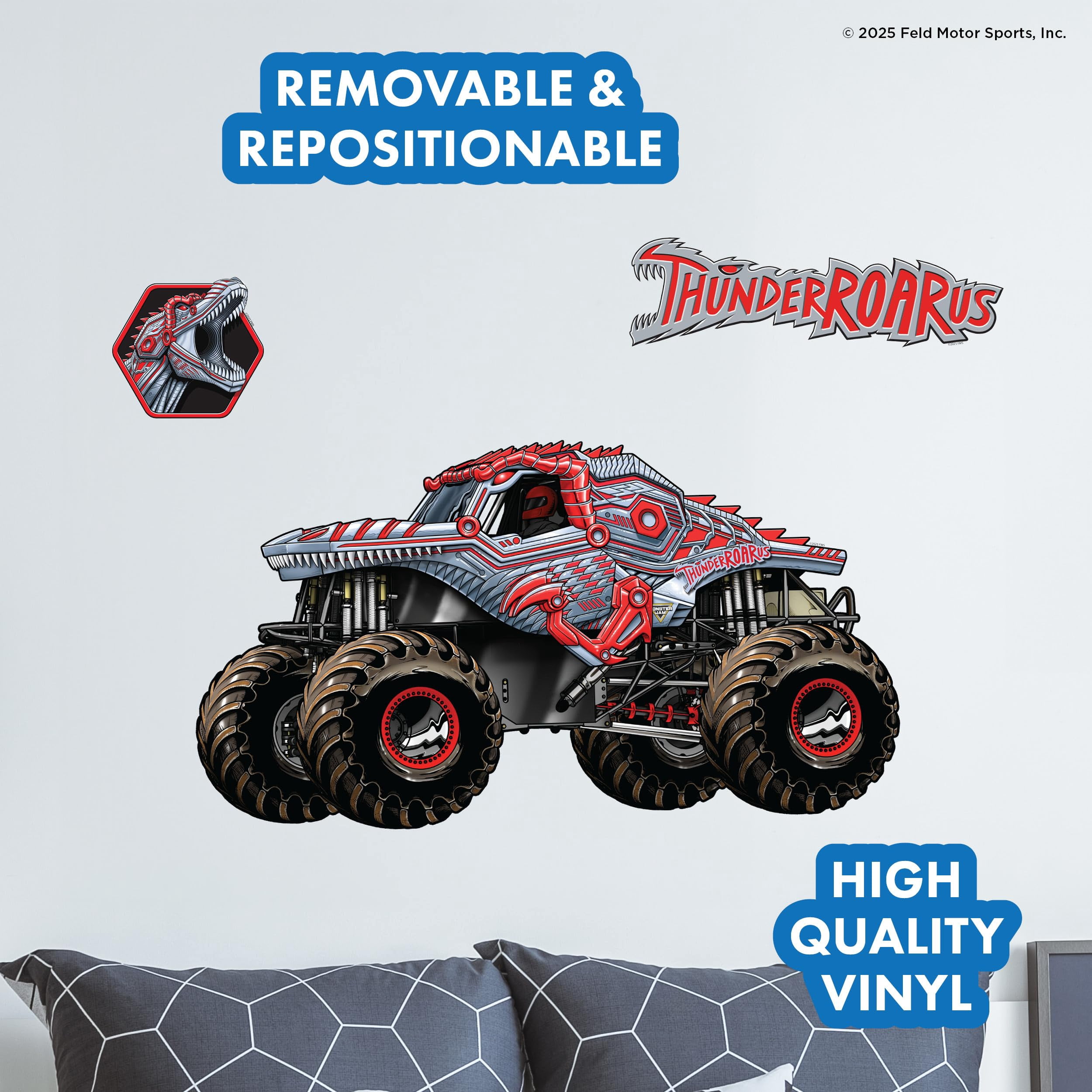 Monster Jam Wall Decals