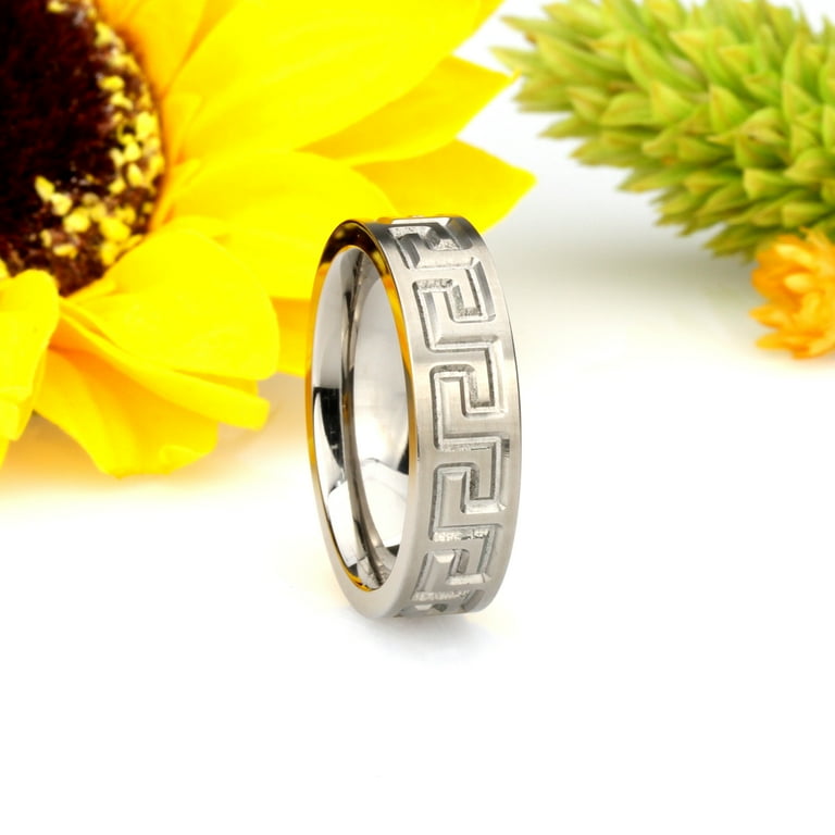 Greek key wedding band 60 photos - Astyledwedding.com