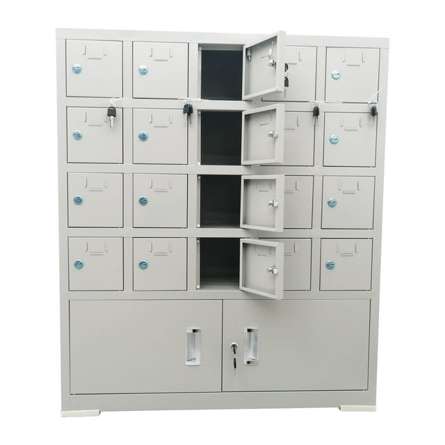 INTSUPERMAI 20 Doors Cell Phone Storage Station Lockers Mobile Phone ...