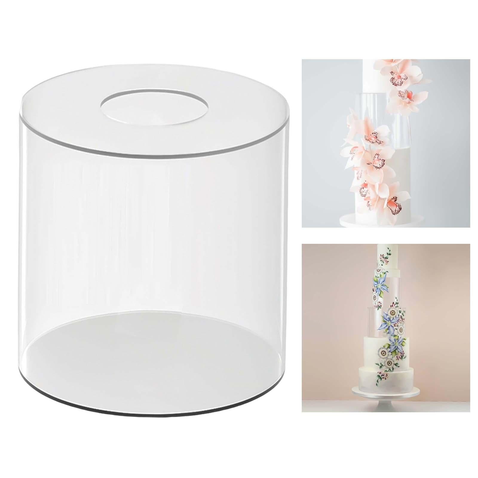 Transparent Cake Stand Cake Riser Cake Tray Cake Tier Cake DIY Round ...