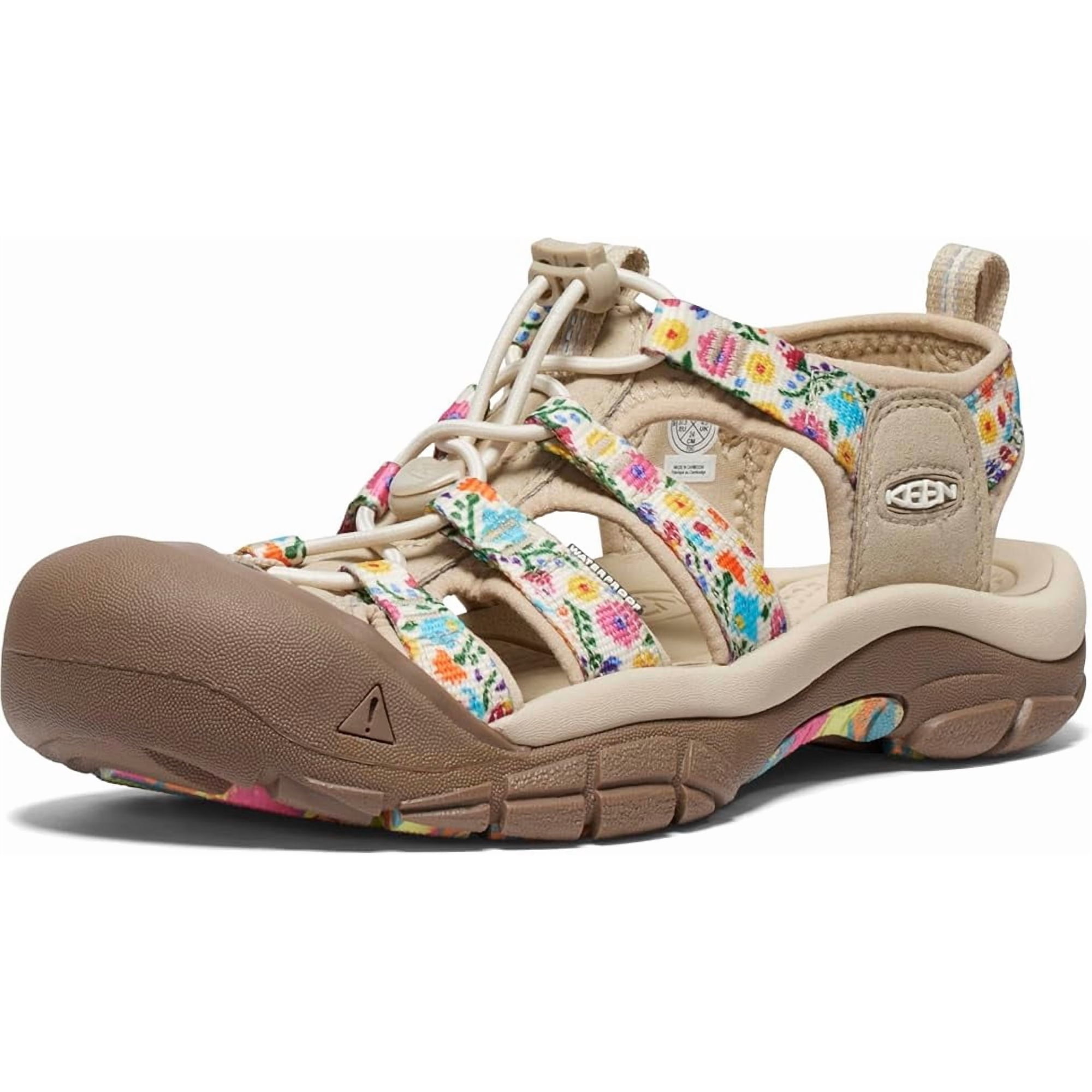 Click here for Keen Womens Newport H2 Multi/Safari Closed-Toe Out... prices