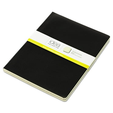 Moleskine Professional Notebook, Ruled, 9 3/4 x 7 1/2, Black Cover, 192 ...
