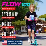 Kids Folding Kick Scooter – Lightweight Steel Frame, Adjustable ...