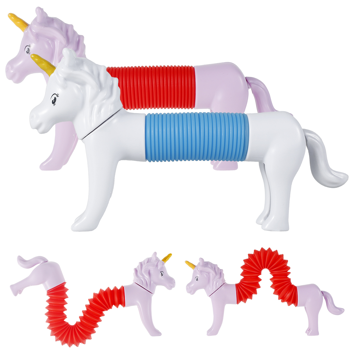 BUTORY Sensory Stretch Dino Toys, Sensory Fidget Toys with Pop Sound ...