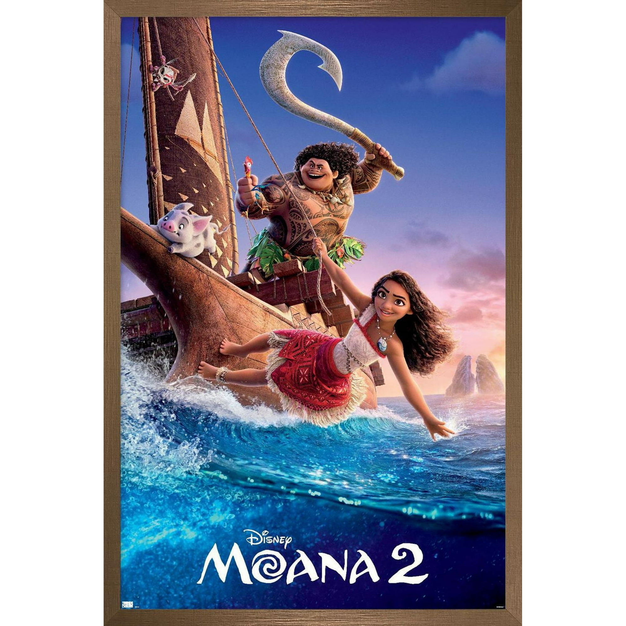 Click here for Trends International Disney Moana 2 - One Sheet Wa... prices