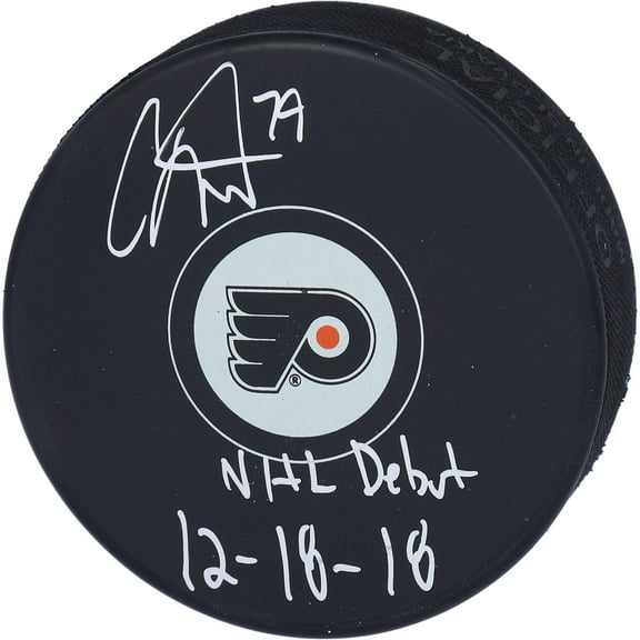 Carter Hart Philadelphia Flyers Autographed 2019 Model Official Game ...