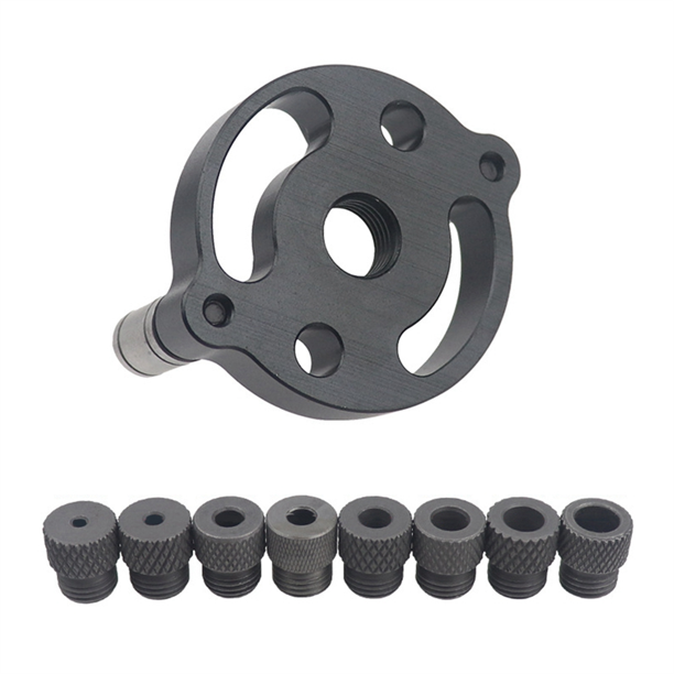 Woodworking Straight Hole Punching Locator Set with 8 Drill Sleeves for ...